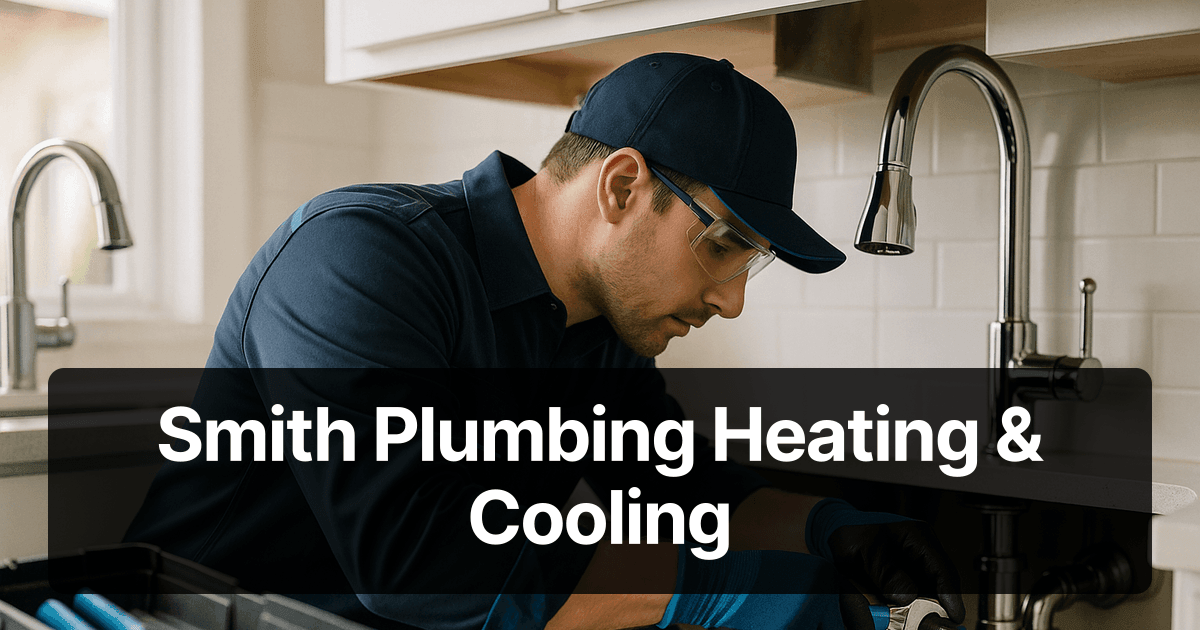 Smith Plumbing Heating & Cooling - Trusted Local Plumbers | Call 844 ...